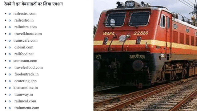 Ordering food on trains? IRCTC cracks down on fake apps and ...