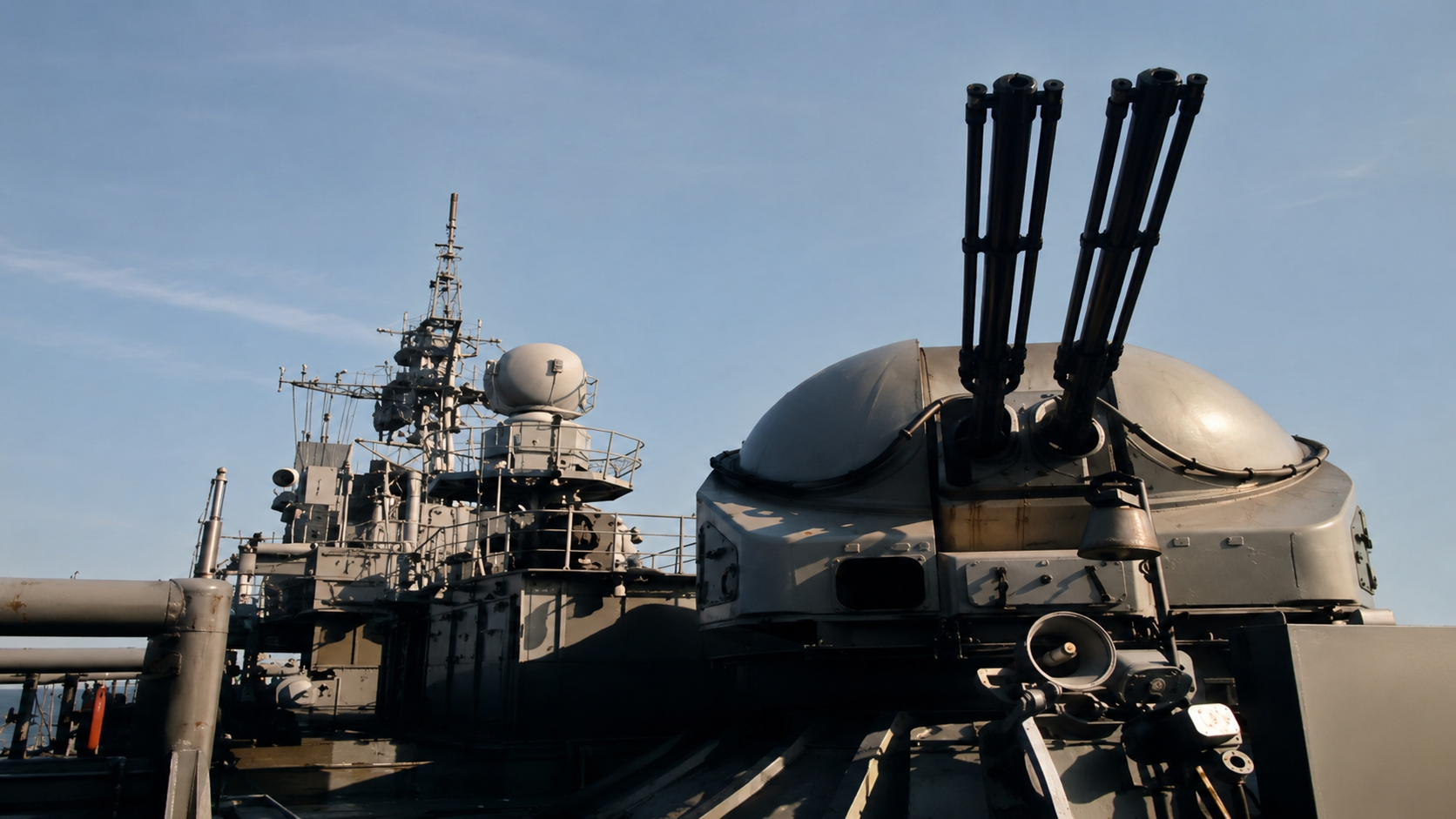 They put a ship's shotgun on an armored vehicle - and started killing