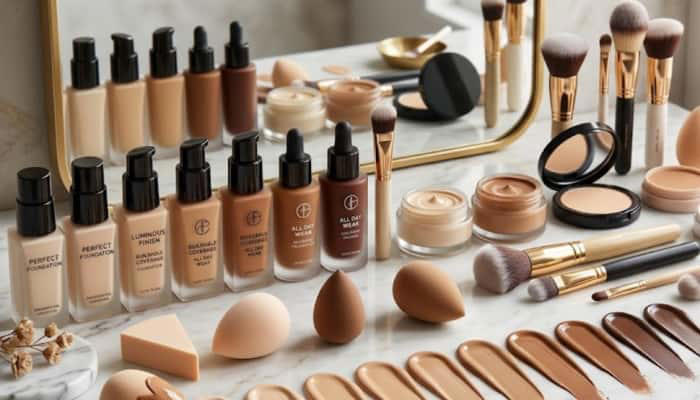 Flawless beauty starts here: Foundations for every look