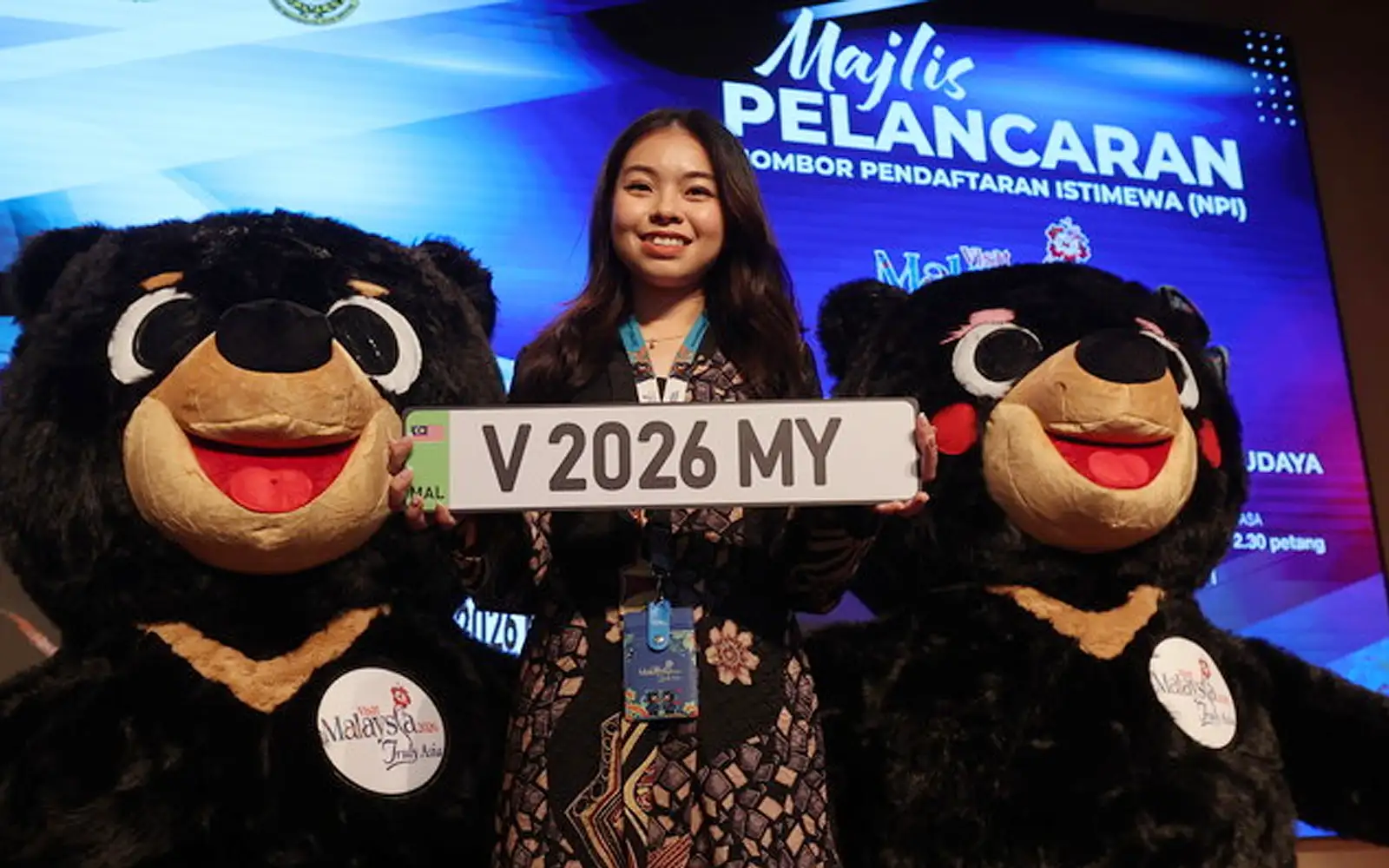Ministry launches VM2026 number plates