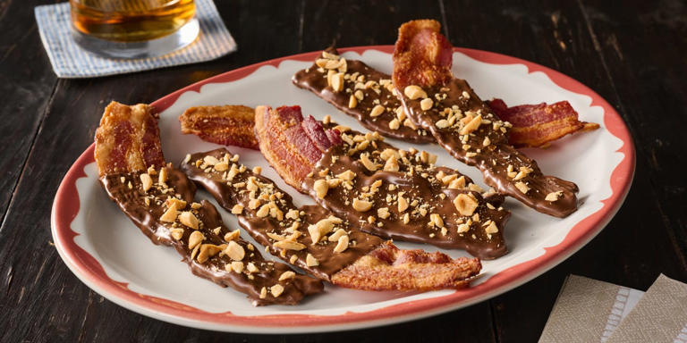 Make chocolate-covered bacon for dad!