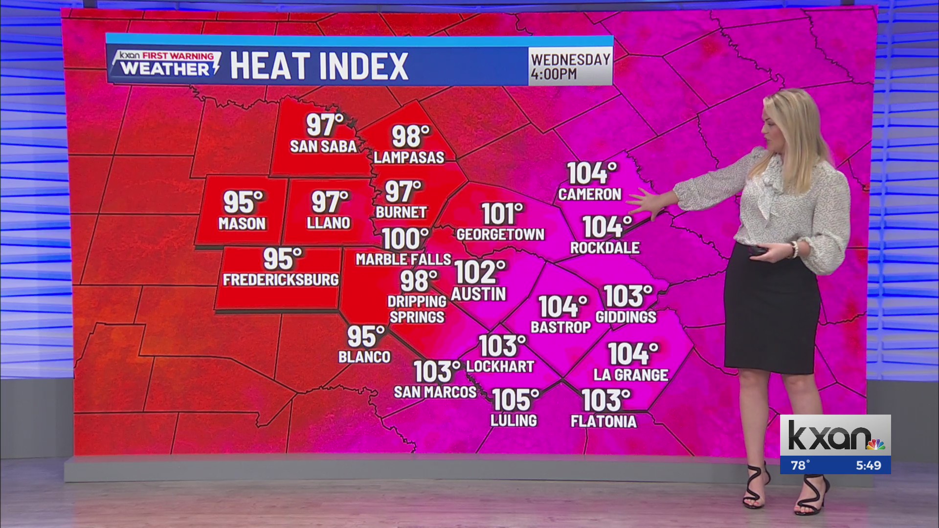 Sticky heat with isolated rain through week's end | June 10 forecast