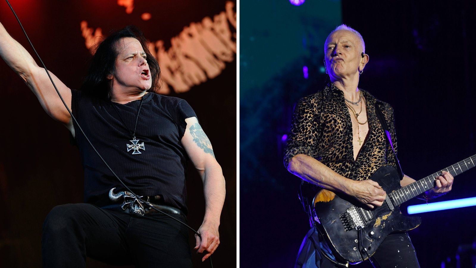 Ajautuivatko Def Leppard -kitaristit käsirysyyn Glenn Danzigin kanssa ...
