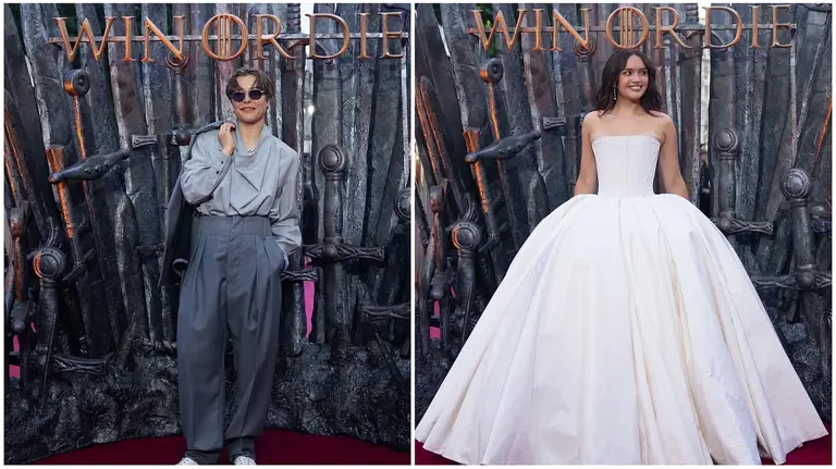 'House of the Dragon' stars reunite at season 3 world premiere in London