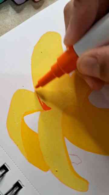 Arte digital estilo giz com técnicas avançadas