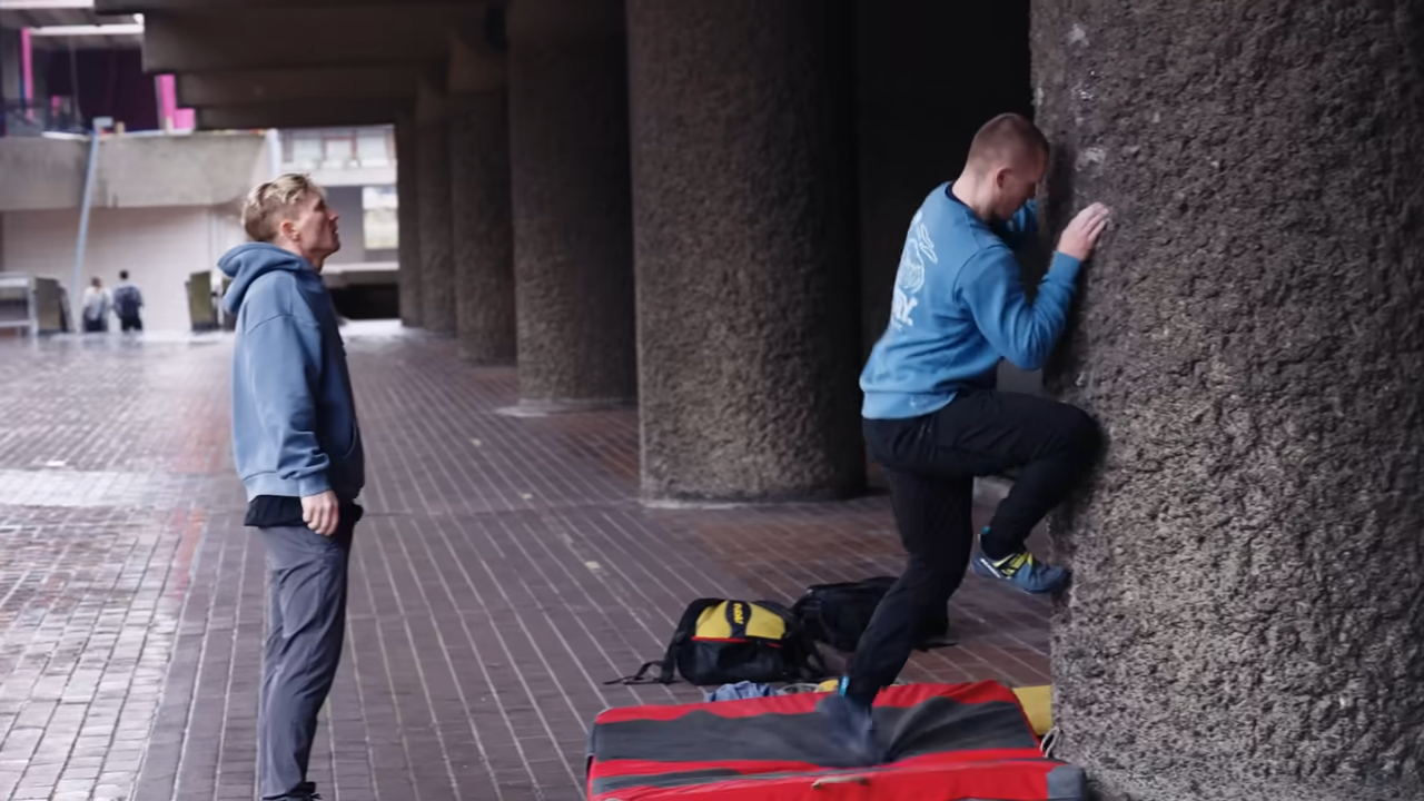 The climbing challenge that ended with a call to the police