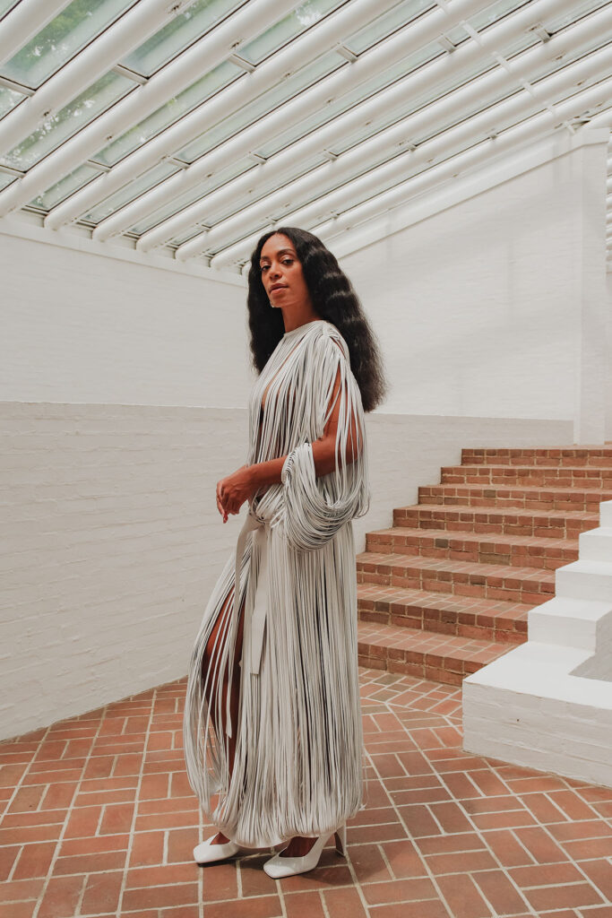 Solange Knowles wore Calvin Klein Collection to the Glass House summer ...