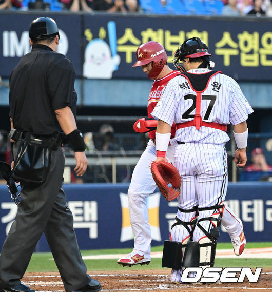 김성욱 'SSG이 다시 앞서간다'