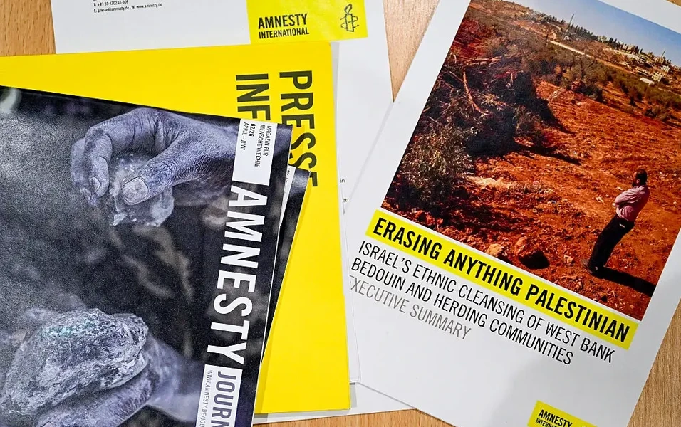 Amnesty says Israel pursuing state-led annexation and displacement