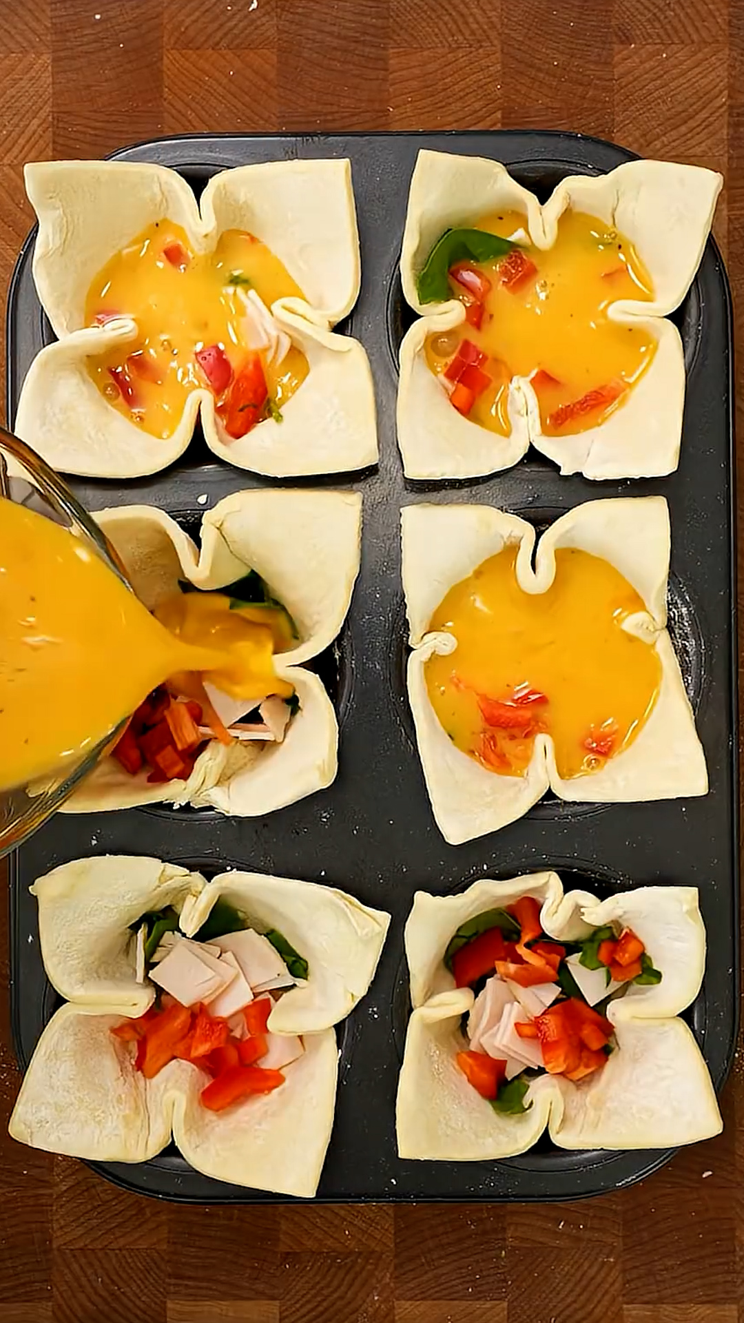 Deciding which fusion quiche to make next