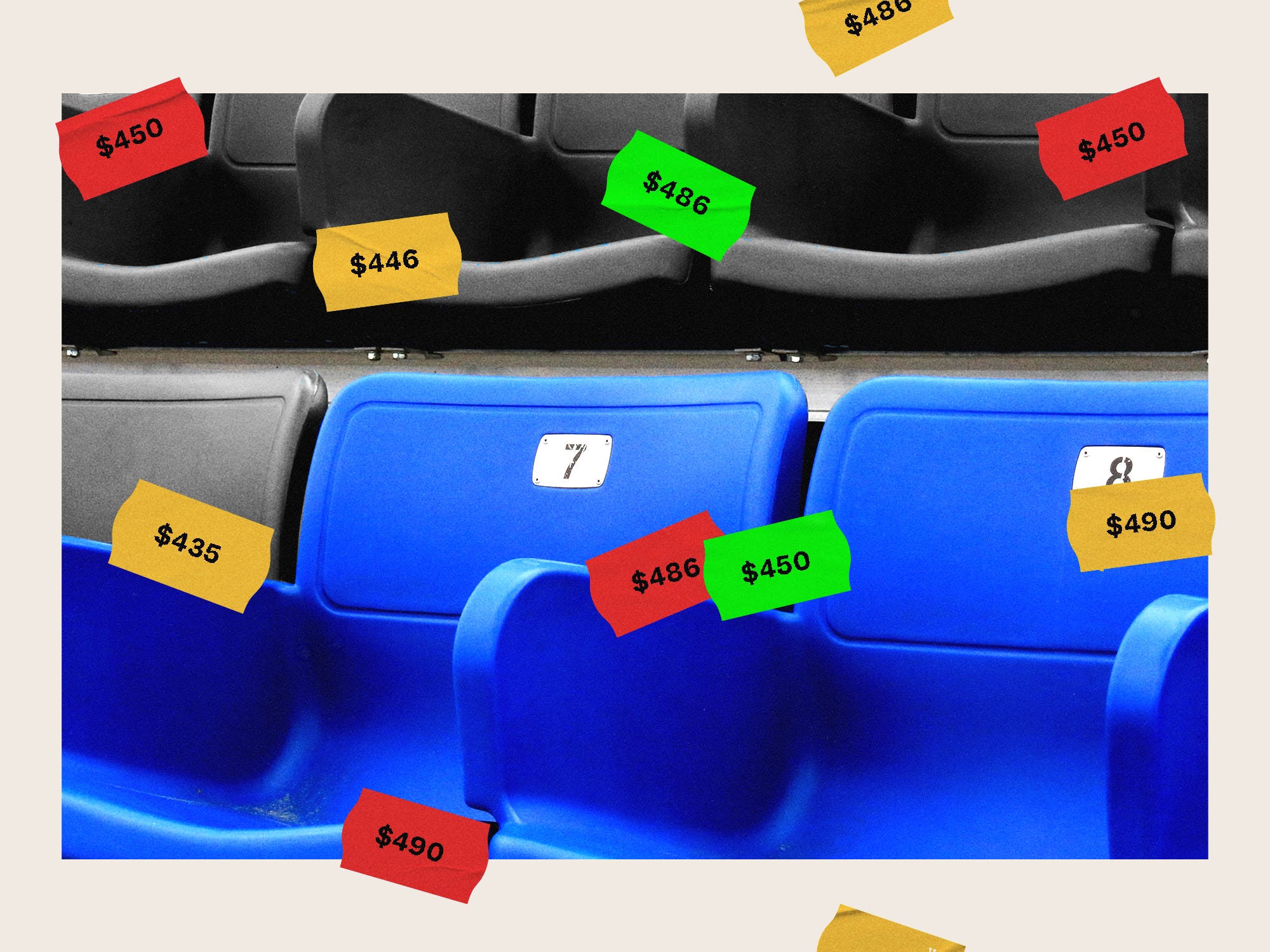 We tried to buy the exact same tickets on StubHub. We got six different ...