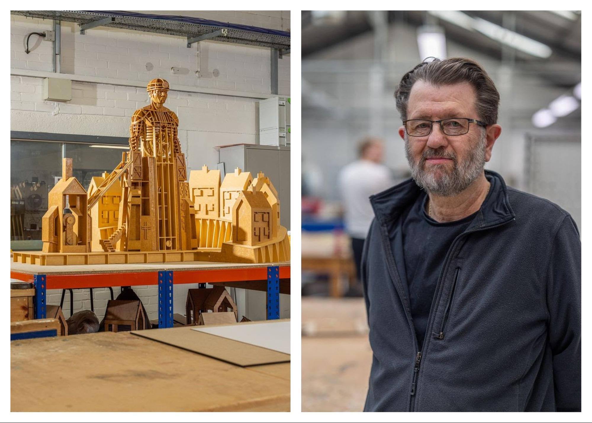 Sculpture honouring North East's mining heritage to make public debut ...