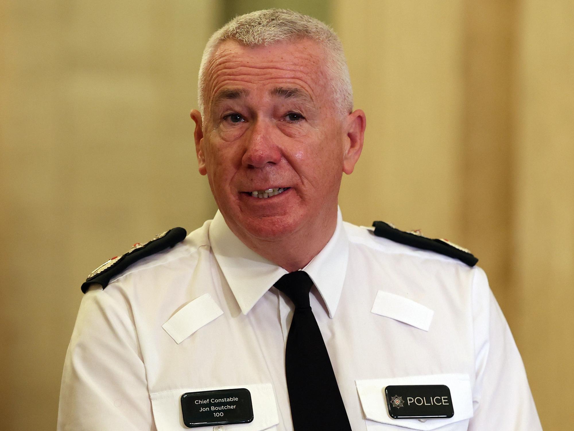 Two-month-old baby rescued during Belfast violence, reveals chief constable