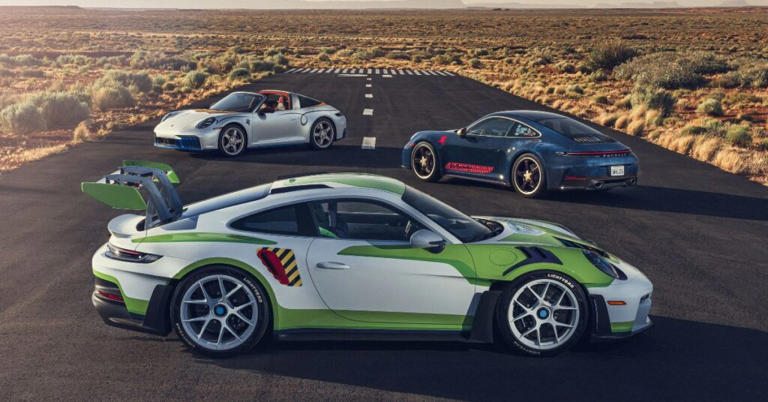 Porsche & Disney Pixar join forces to unveil new limited edition 911s