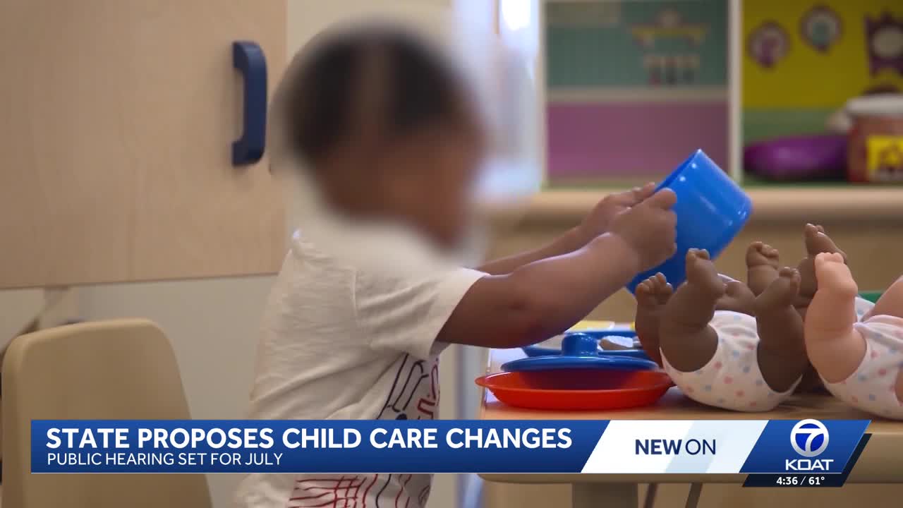 Proposed child care rule changes