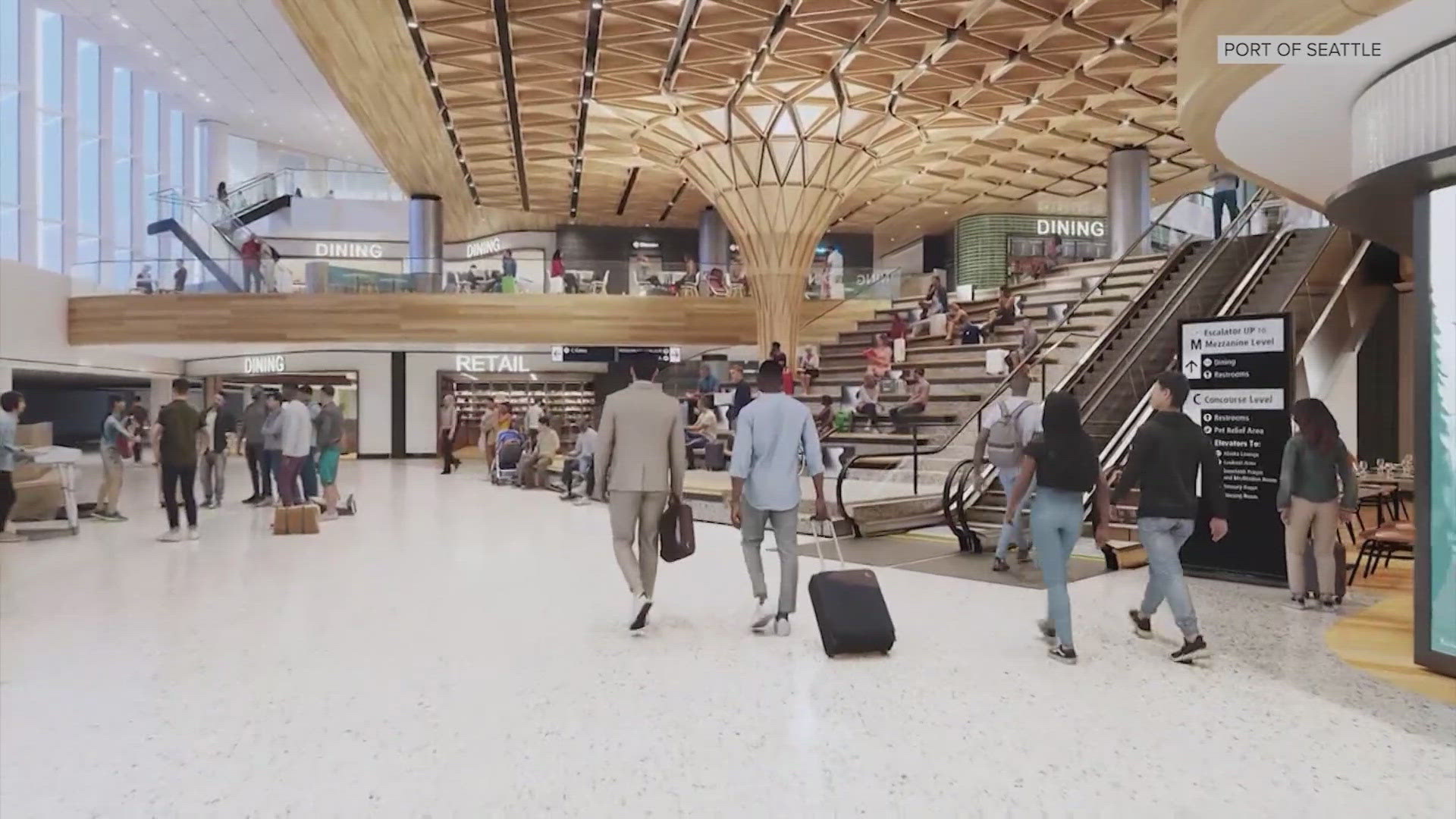 Concourse C expansion to fully open at SEA Airport