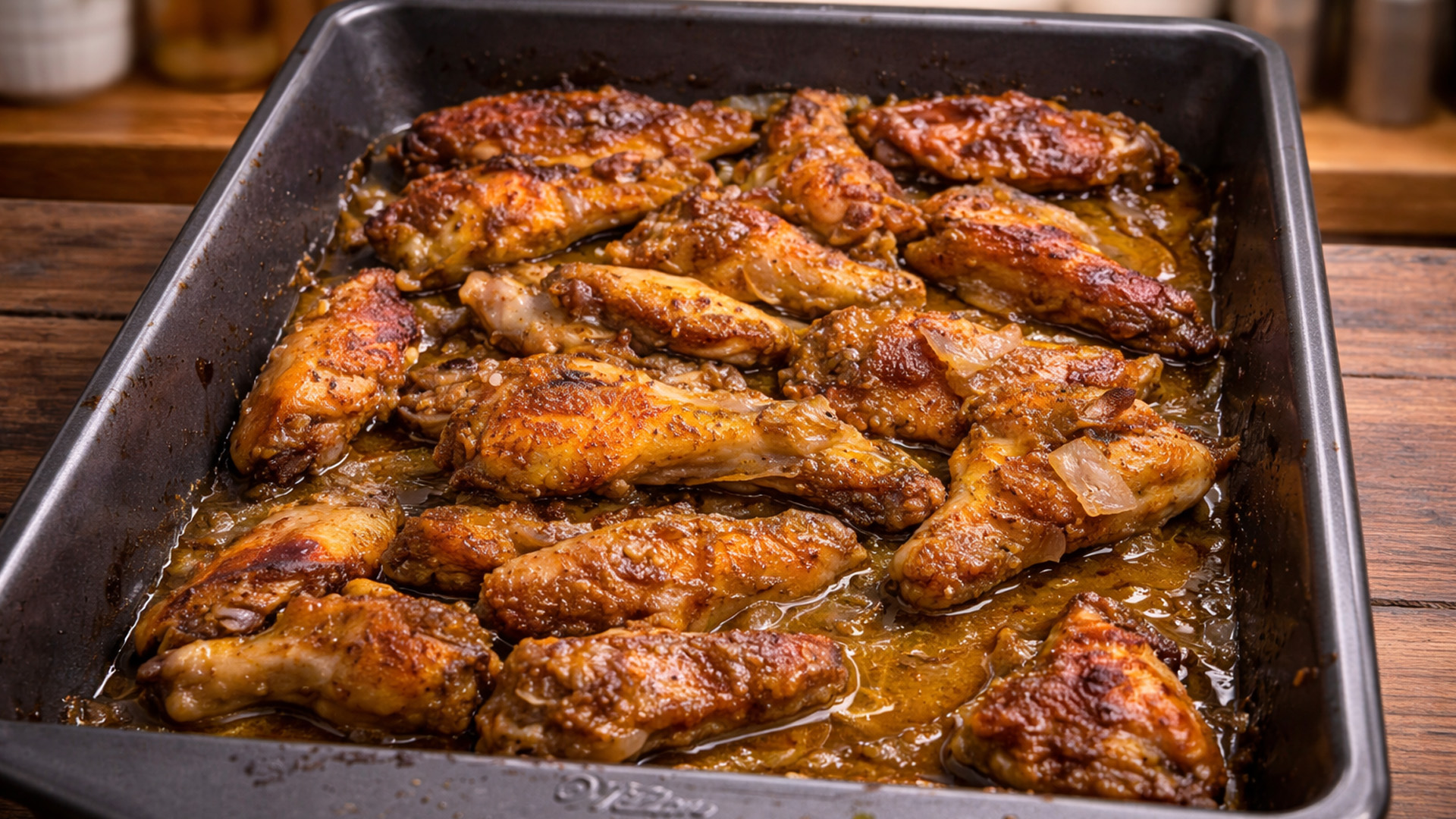 How to make oven-baked chicken wings