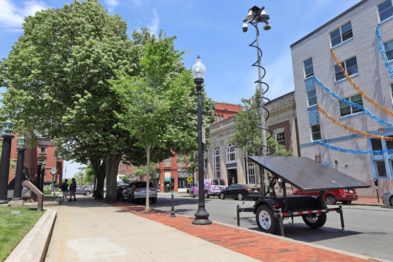 New Bedford police deploy new camera trailer to deter crime