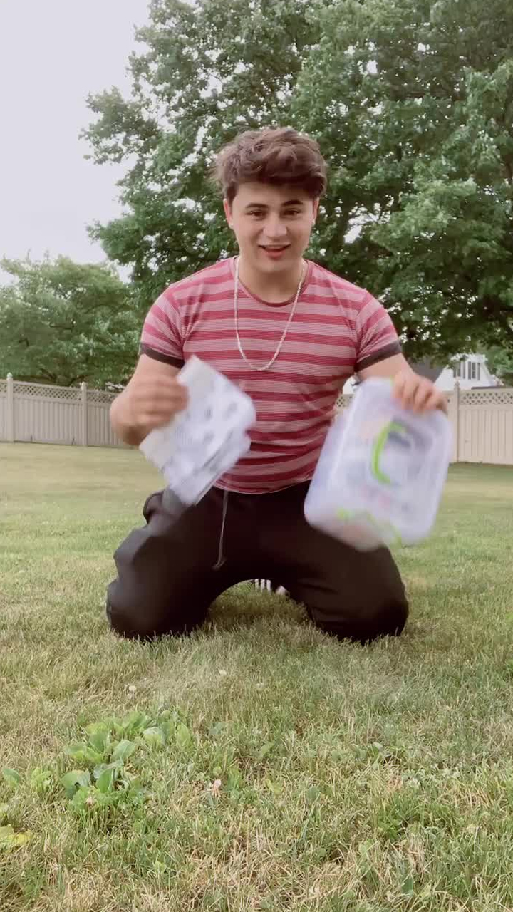Cute tie dye bandana challenge | Color explosion experiment fun