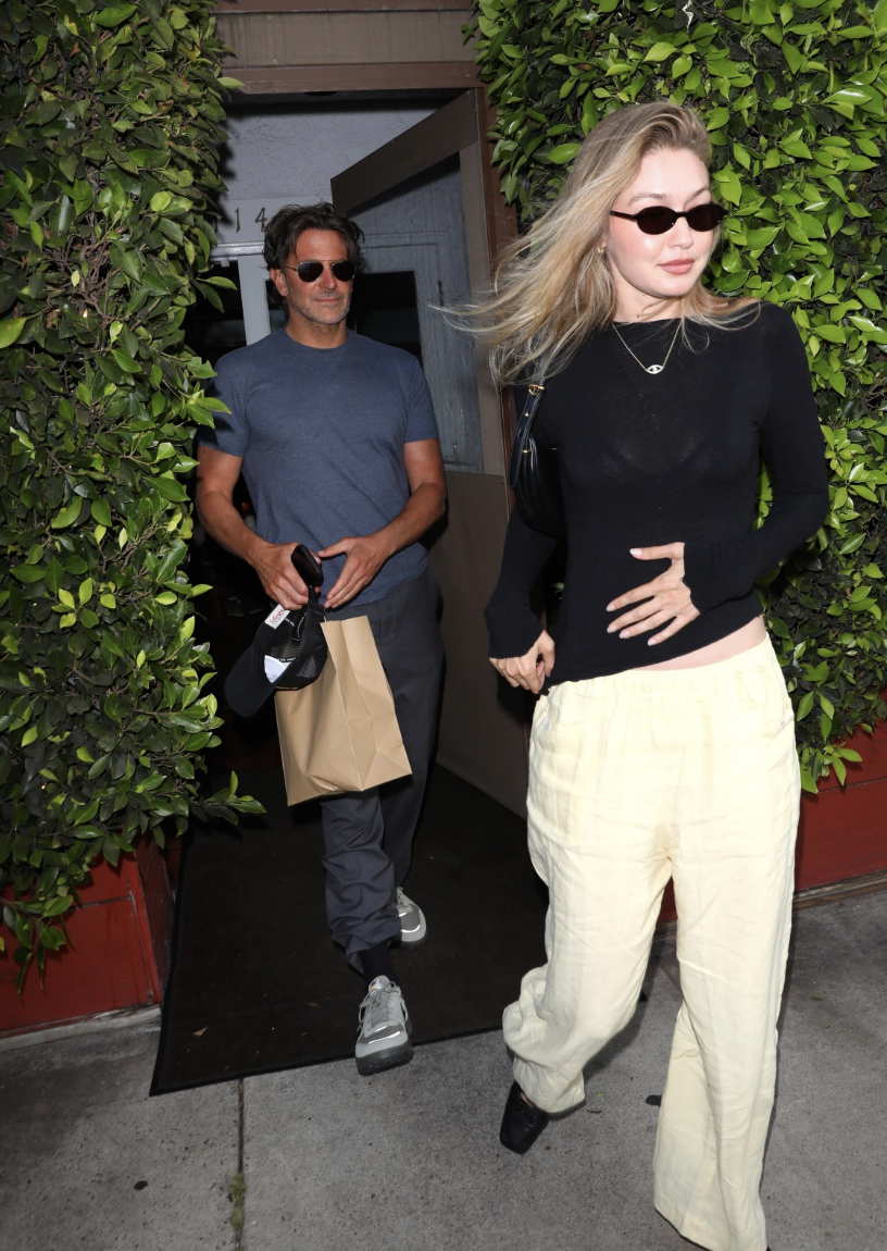 Gigi Hadid and Bradley Cooper's butter yellow look shapes modern date ...