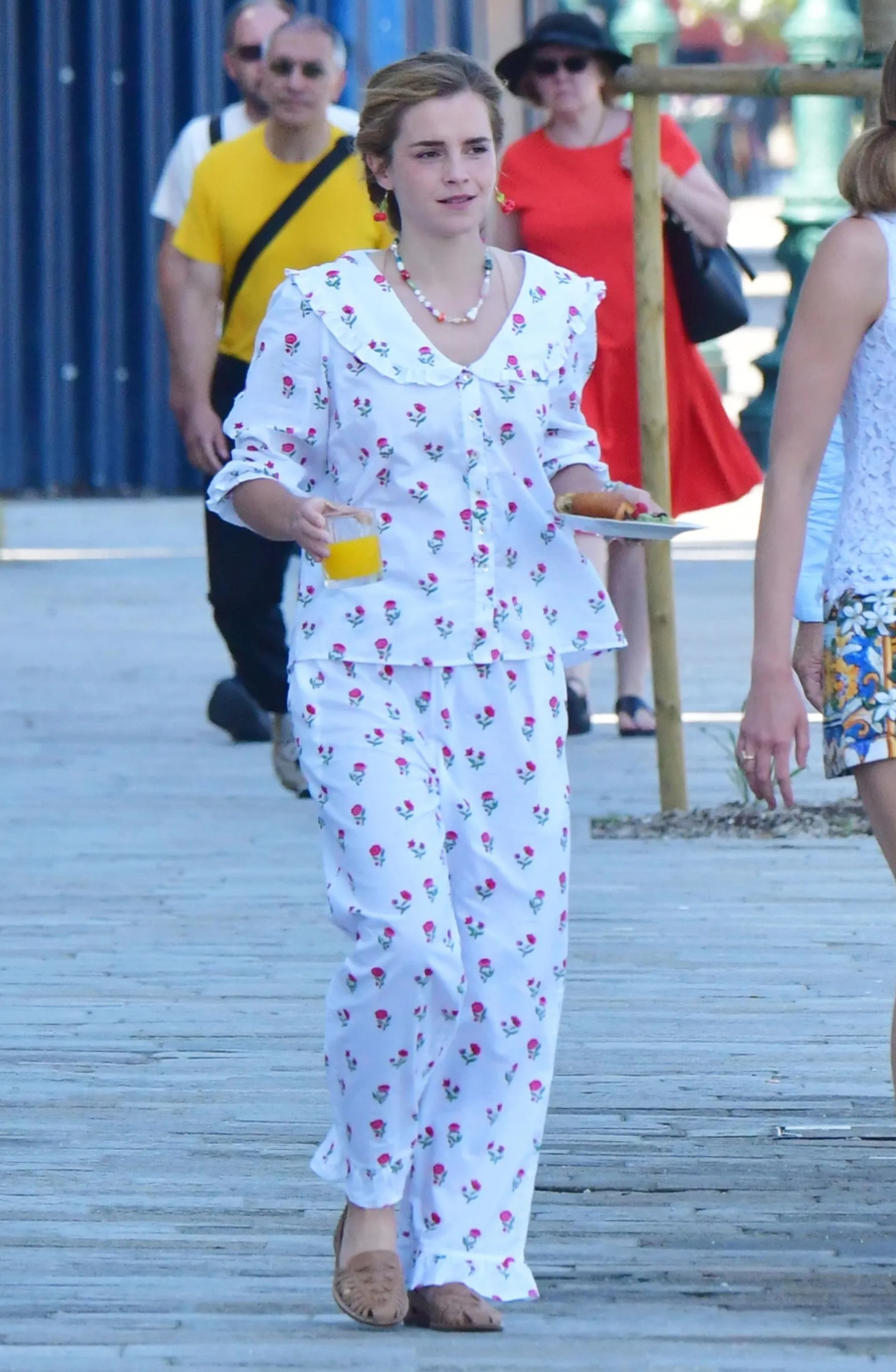 Emma Watson proves pajama dressing is anything but snoozy in celebrity ...