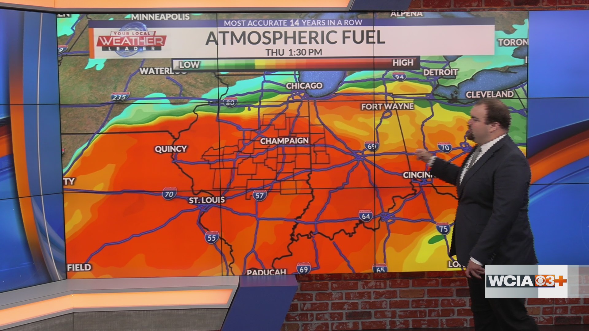 Adam: Severe weather potential is back today along with the heat and ...