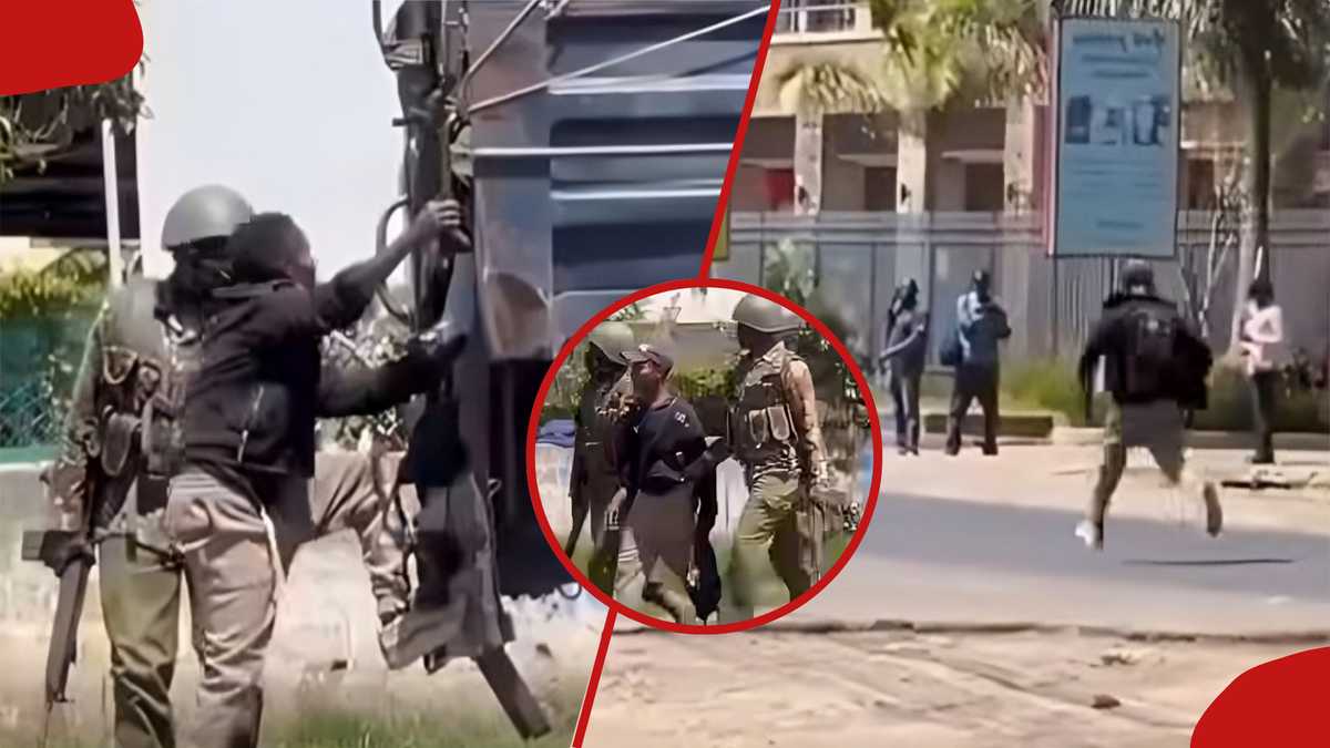 Viral video shows Nanyuki man making dramatic escape moments after ...