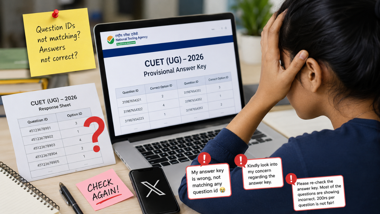 'Not matching any question ID': CUET UG candidates raise alarm over ...