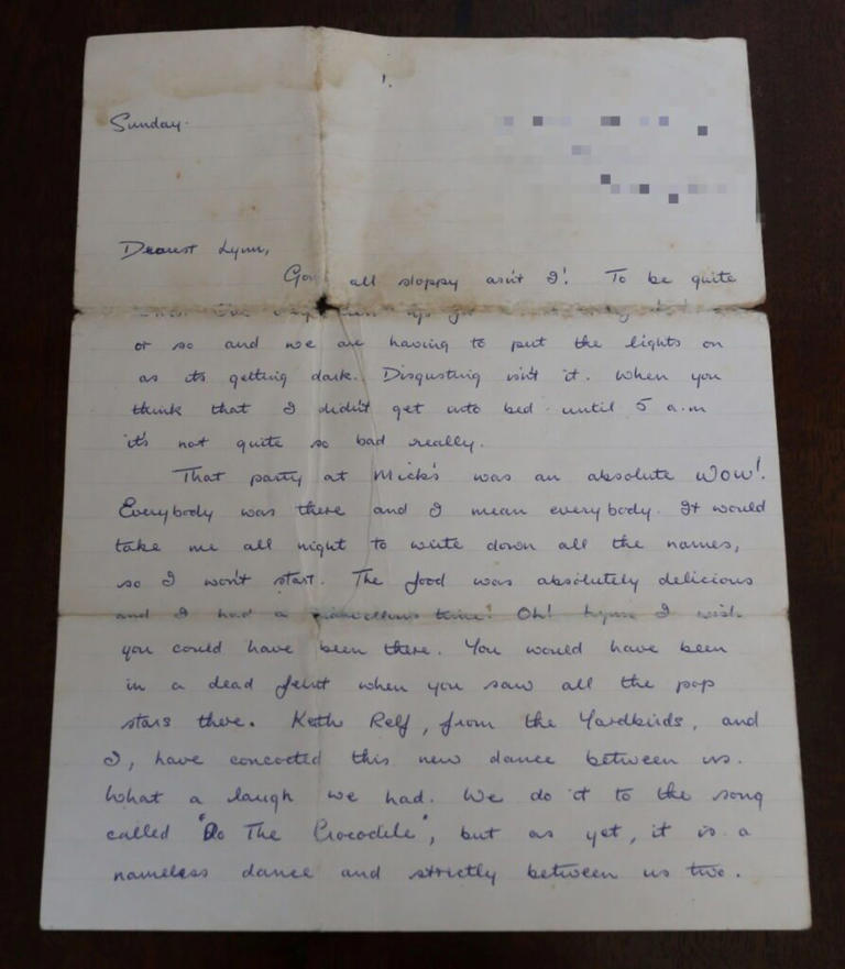 Hidden Rolling Stones letters hint at Brian Jones love affair