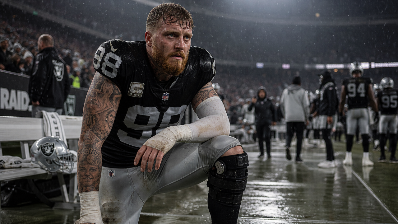Max Crosby nearly lost everything before landing the biggest contract ...