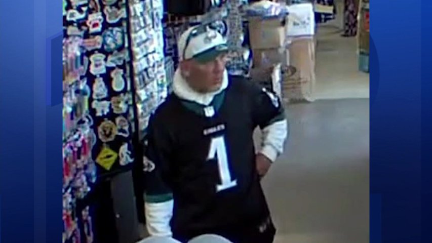 Caught on camera: Man steals from donation box