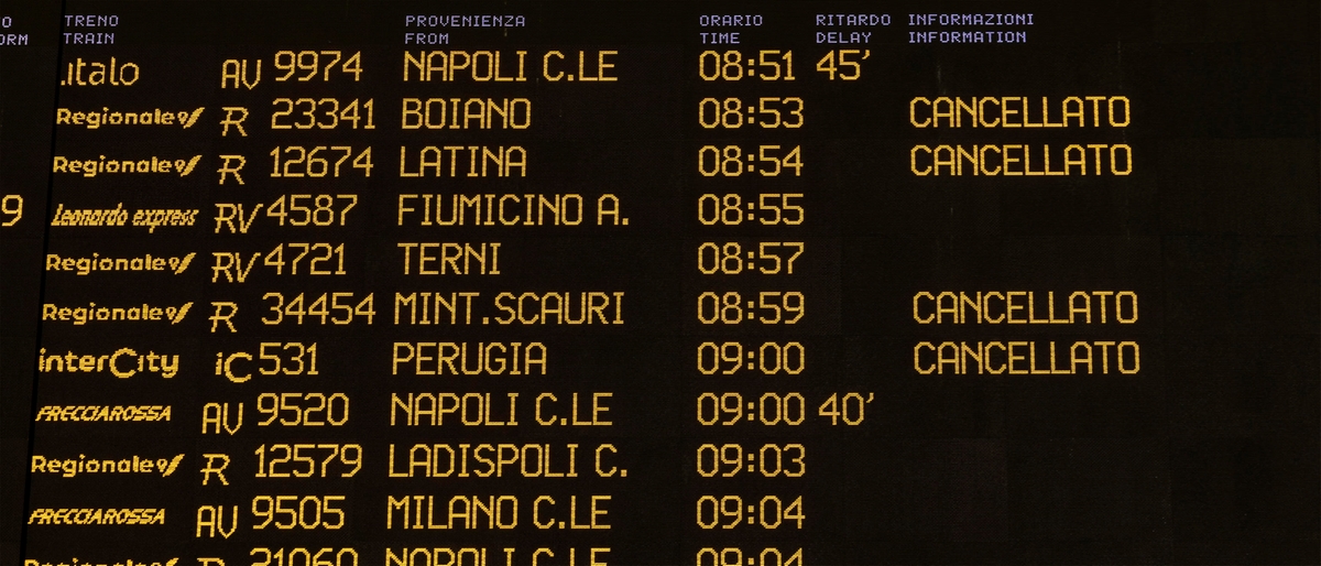 I treni garantiti durante lo sciopero dell’11 giugno 2026: l’elenco di ...