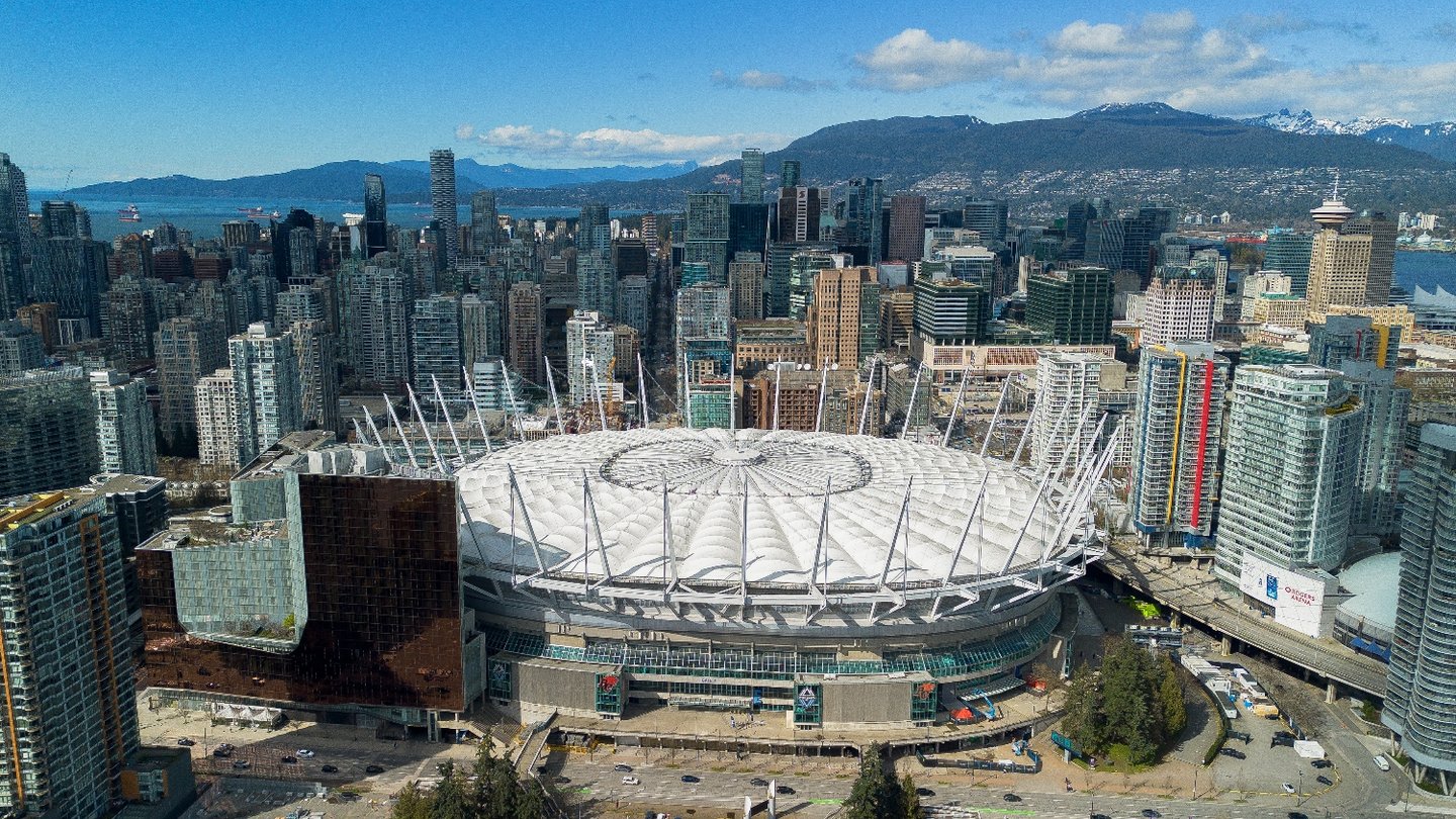 BC Place: séries, filmes e a "celebração da vida" do Papa