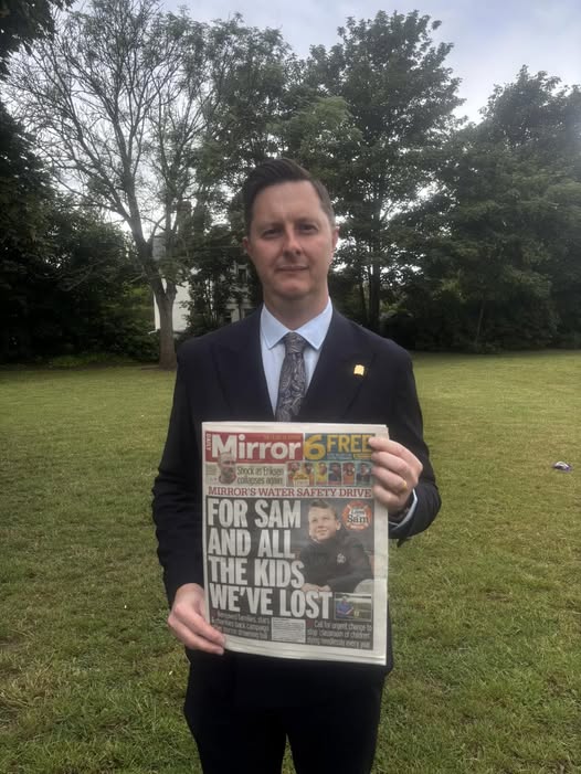 Doncaster MP joins forces with newspaper for water safety campaign