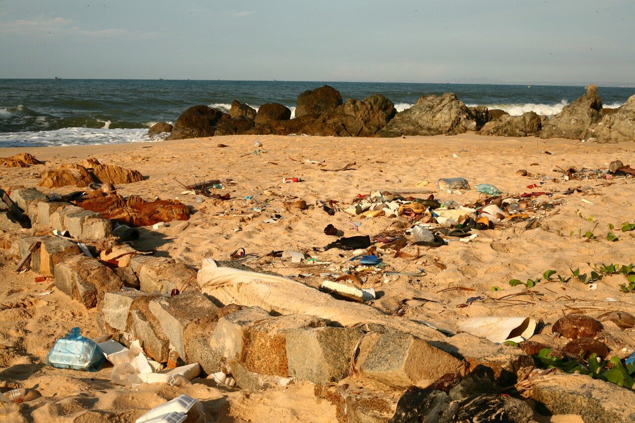 Why plastic lingers: Water chemistry slows nature's cleanup