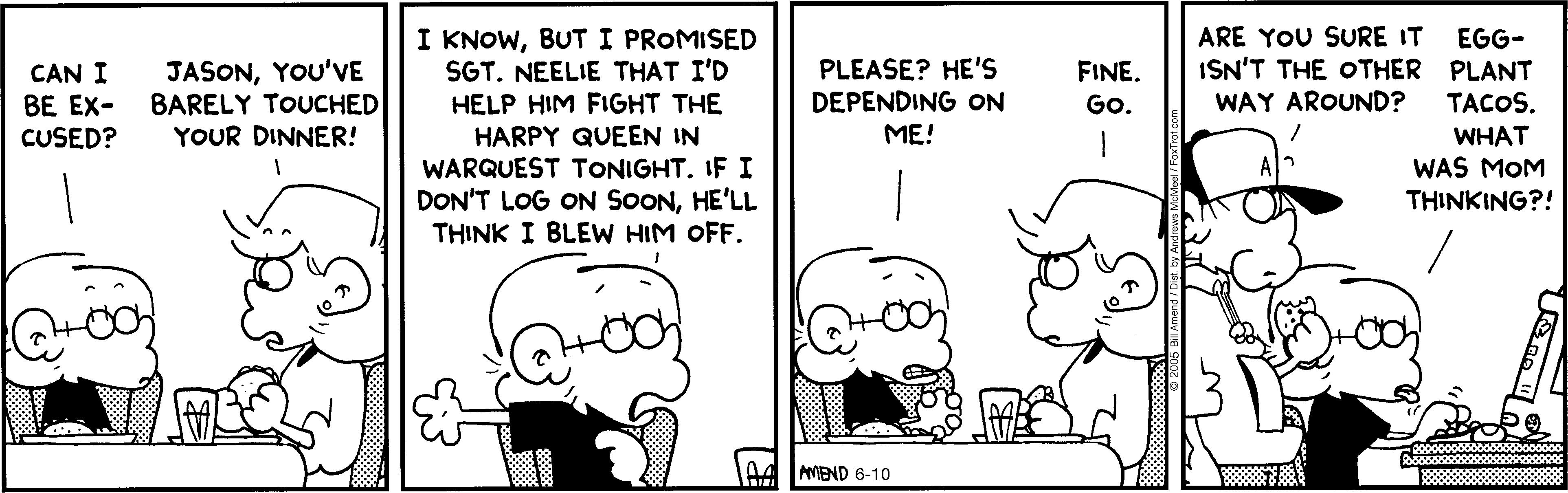 FoxTrot by Bill Amend