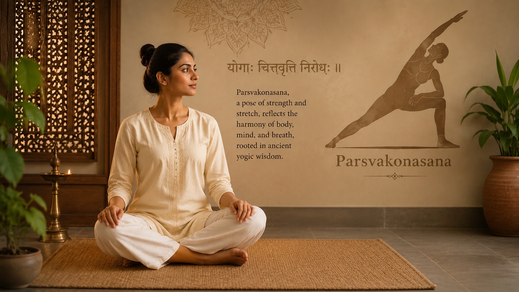 Learn to do parsvakonasana yoga: Benefits and tips to improve your pose