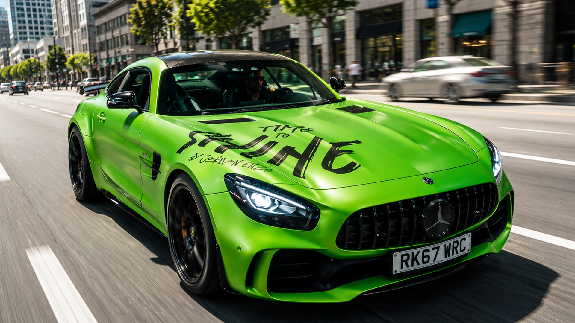 My first drive in the Mercedes AMG GT R
