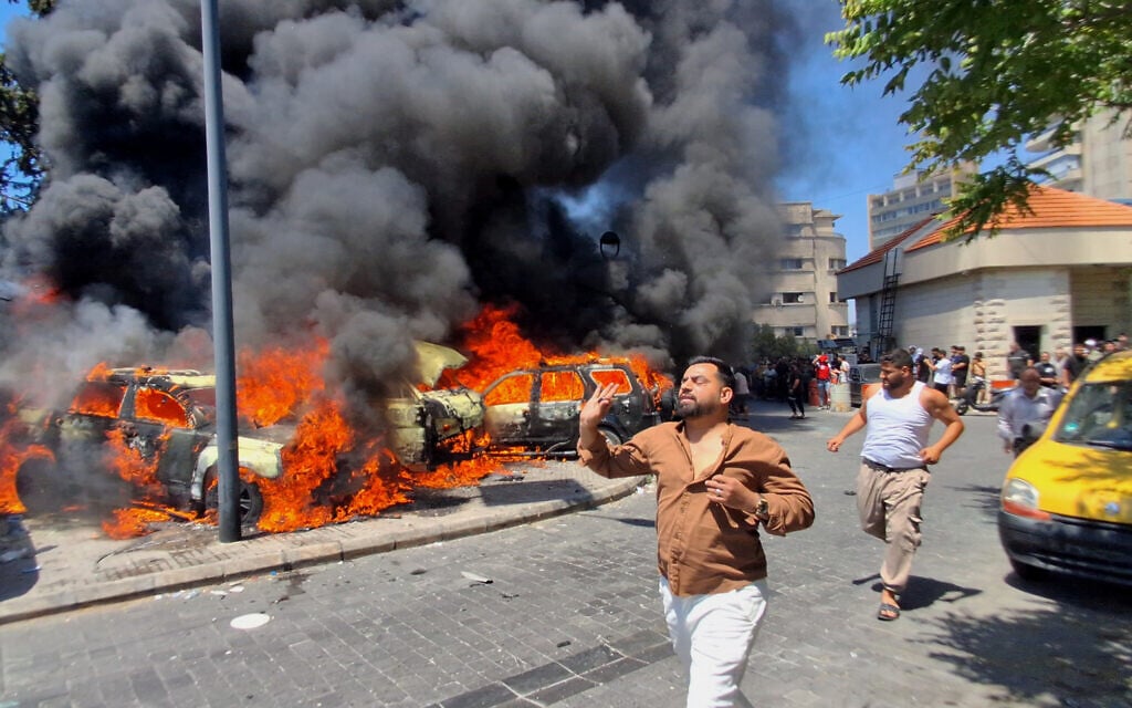 2 said killed in Israeli strike in Lebanon’s Sidon