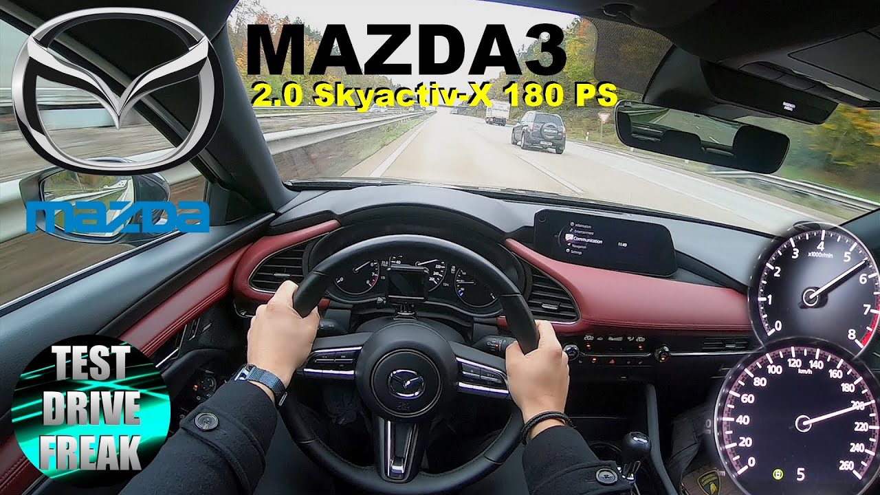 2020 Mazda3 selection SKYACTIV-X 2.0 M hybrid FWD 180 PS top speed ...