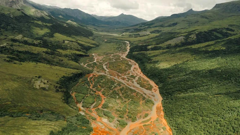 Alaska’s rivers are turning rust-orange and scientists say the cause ...