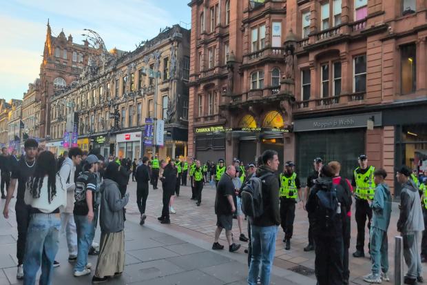 MSP said 'savage mob' stormed through Glasgow attacking non-white people