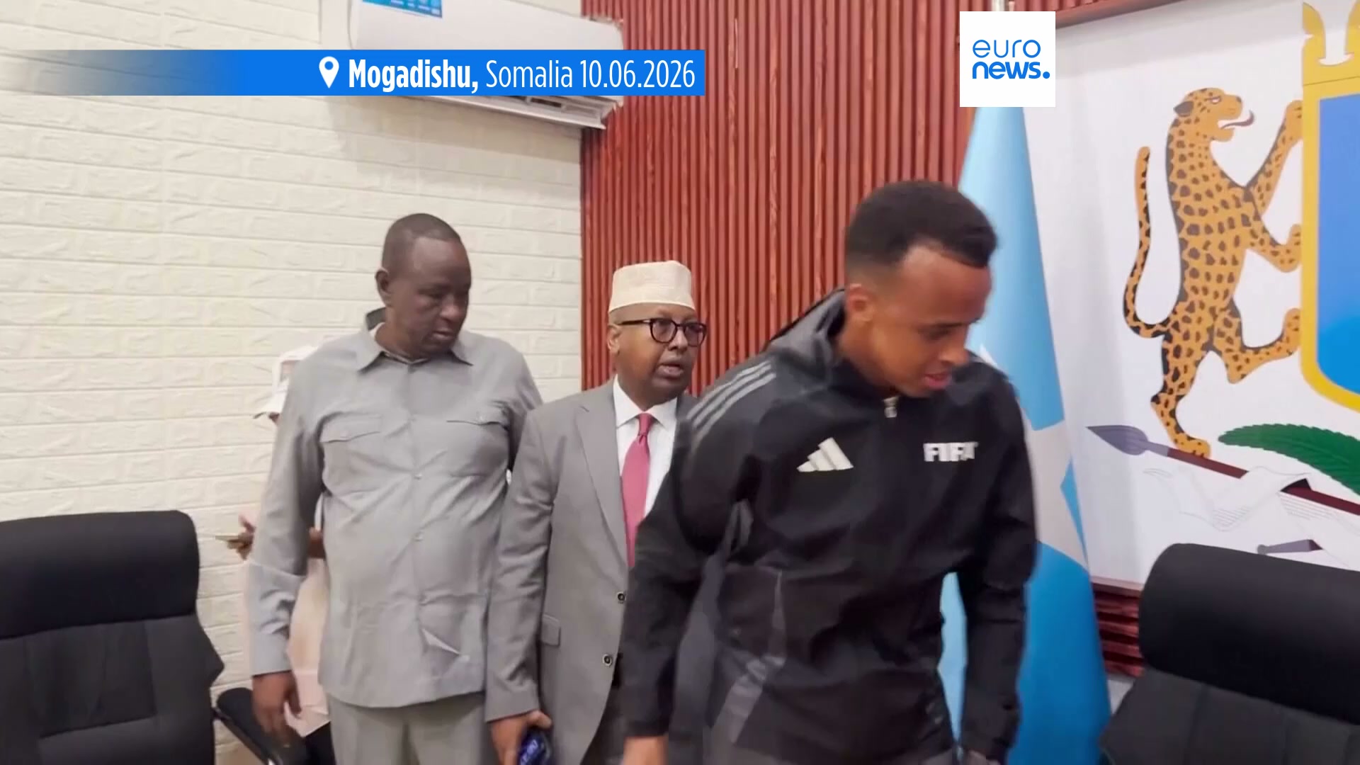 Somali World Cup referee Omar Artan receives warm welcome home after ...