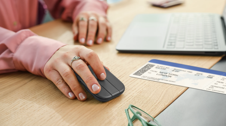 Logitech launches its first portable mouse that folds in half and fits ...