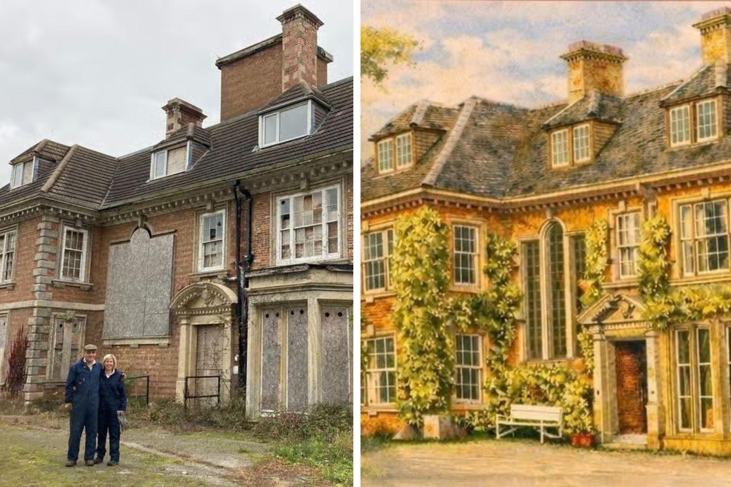 Open day planned for historic manor house undergoing restoration near ...