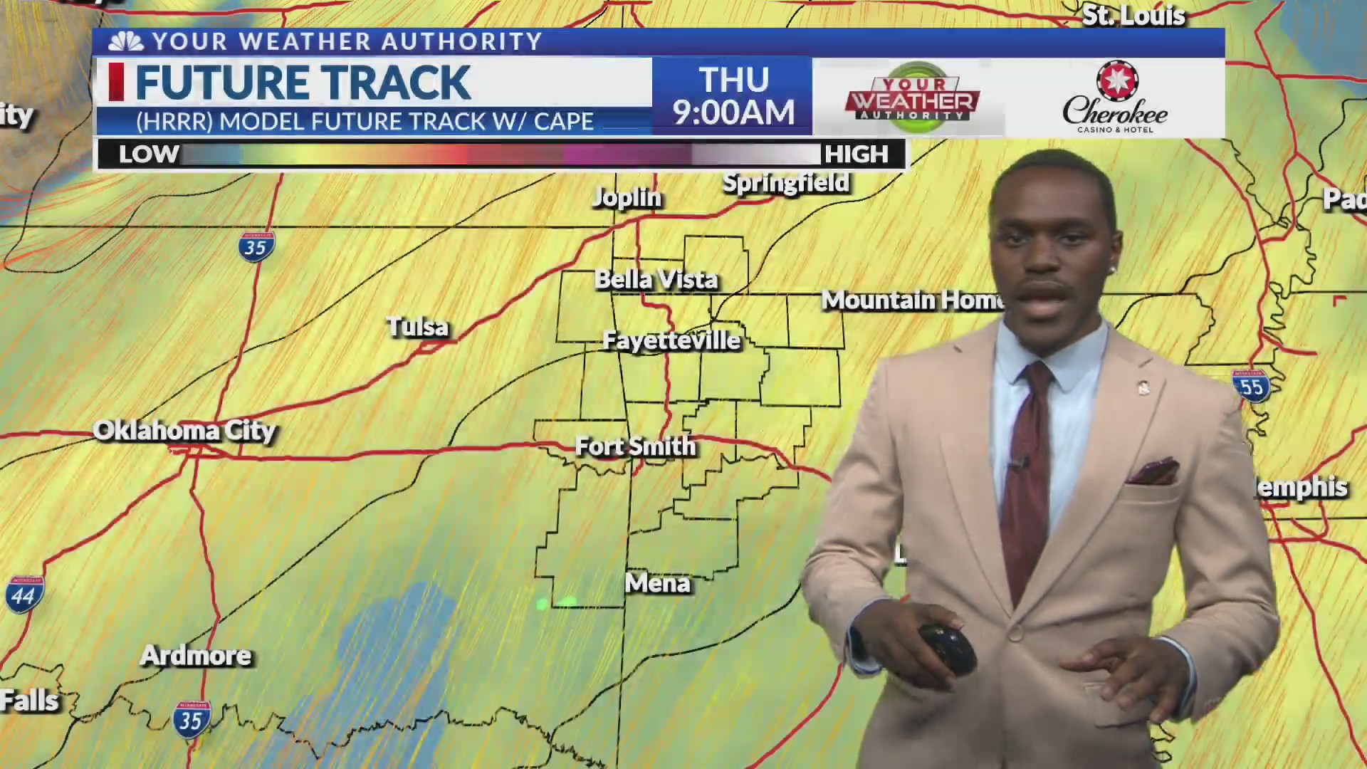 Wednesday, June 10 morning forecast