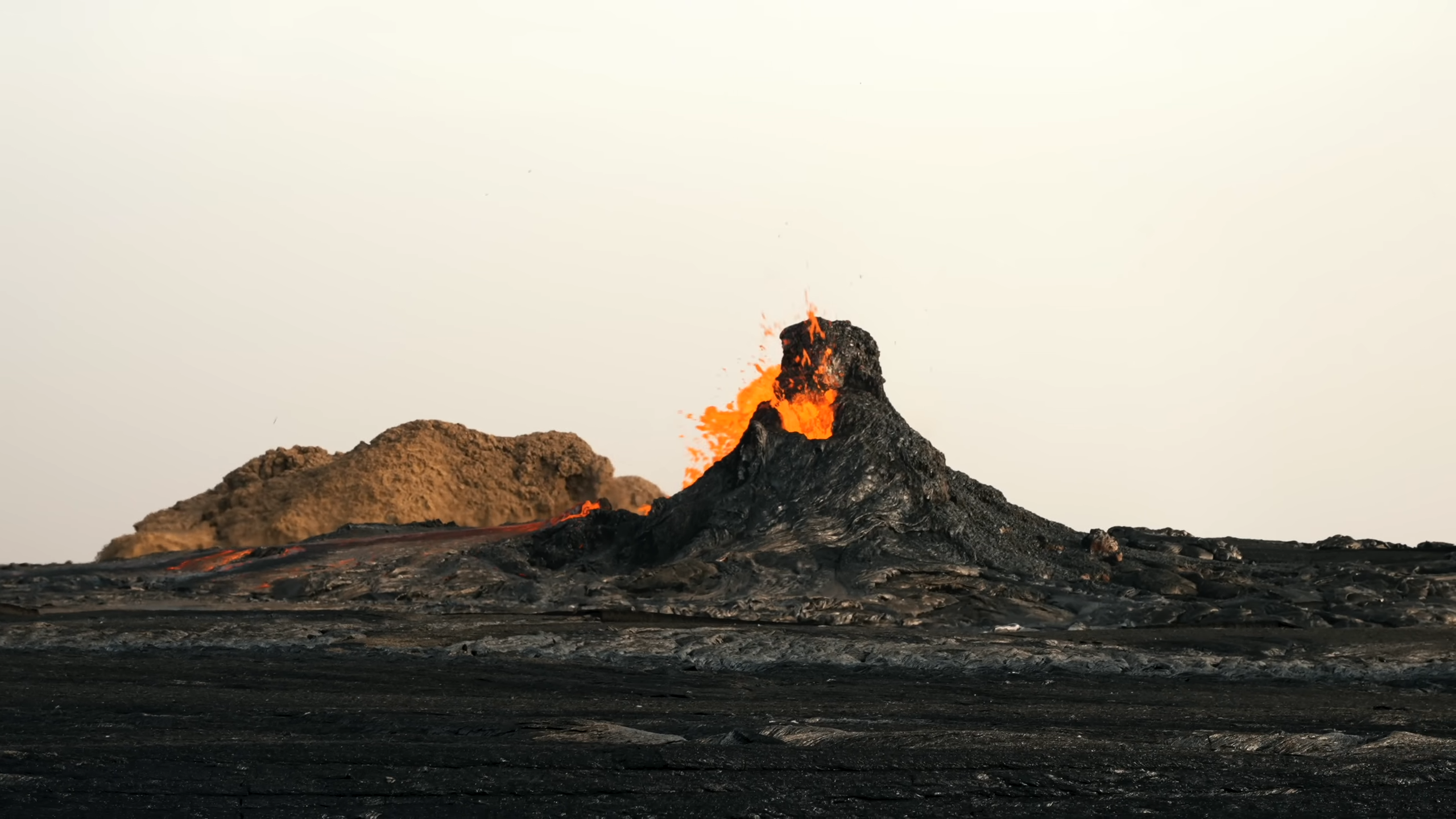 They entered the Danakil Depression at 121°F – then the volcano started ...