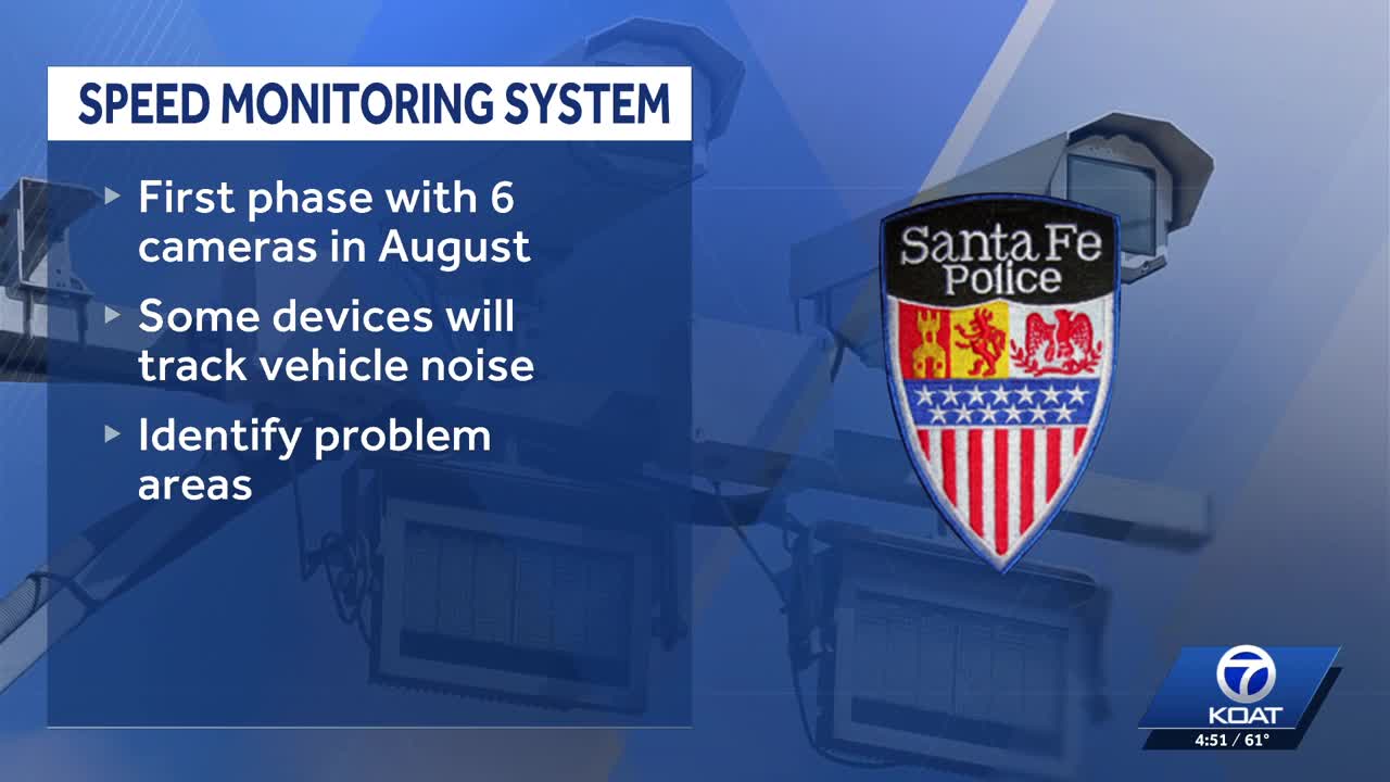 Santa Fe police launching speed cameras