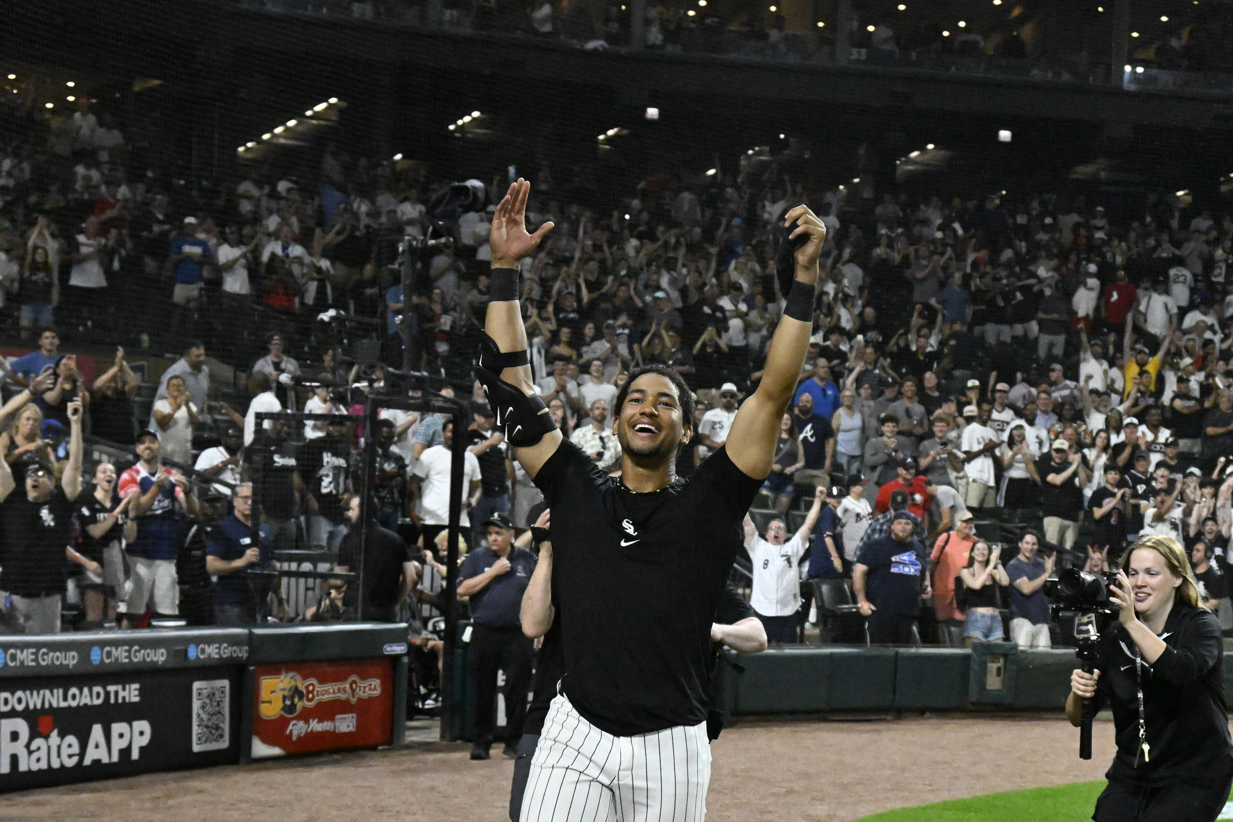 White Sox rookie had great quote after hitting walk-off home run in MLB ...