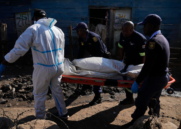 Multiple attackers kill 12 people in mass shooting in Johannesburg